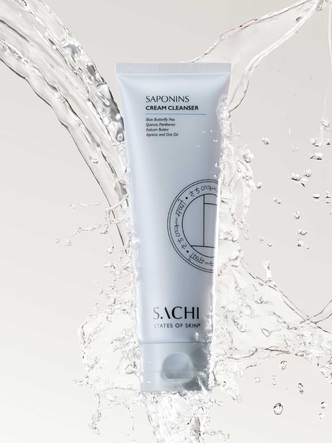 Saponins Cream Cleanser - 120ml – Sachi Skin